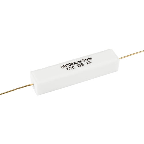 Dayton Audio - DNR-7.5 7.5 Ohm 10W Precision Audio Grade Resistor