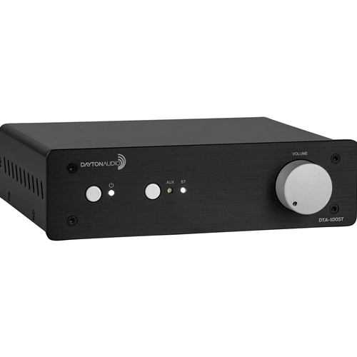 Dayton Audio - DTA-100ST 100W Desktop Stereo Amplifier with Bluetooth 5.0